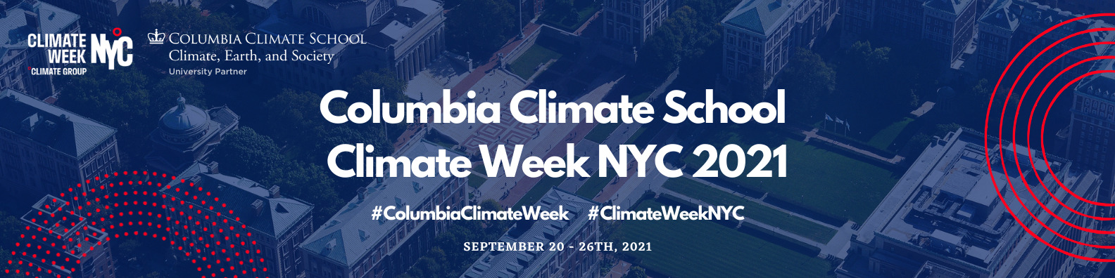 Climate Week NYC 2021 | News | Sustainability | Teachers College ...
