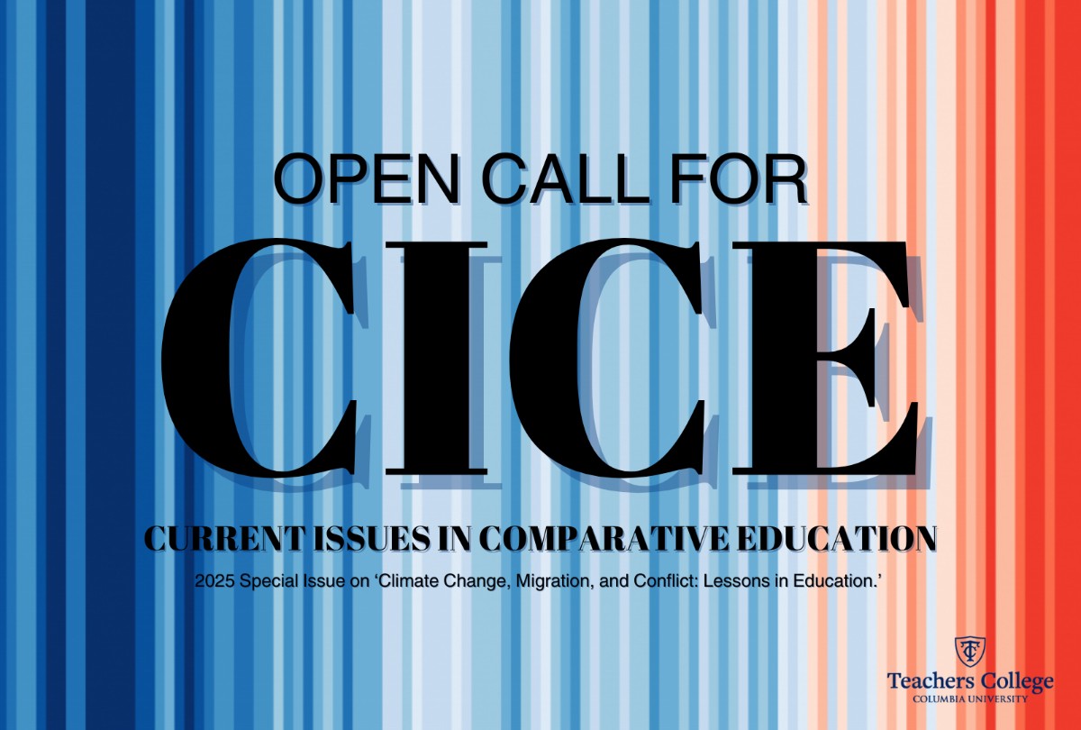 Call for Papers: CICE Special Issue on Climate Change, Migration, and ...
