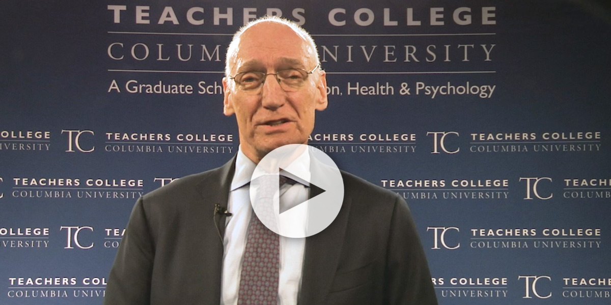 A video message to our Teachers College family