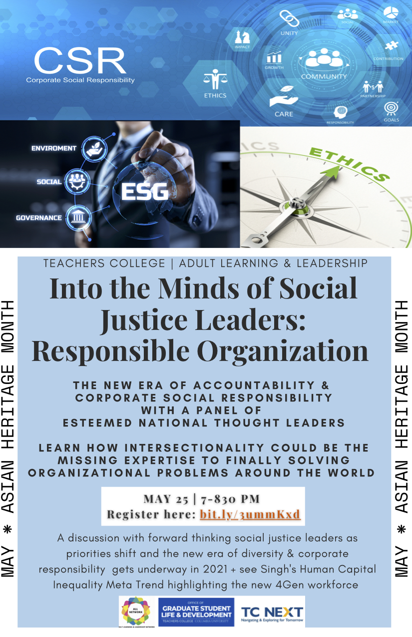 ALL Network: Into the Minds of Social Justice Leaders: Responsible ...
